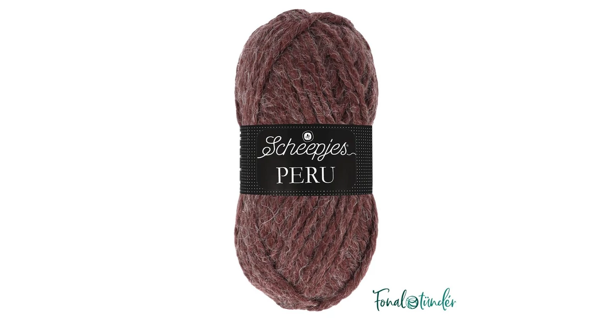 Scheepjes Peru szuper vastag alpaca gyapjú fonalkeverék