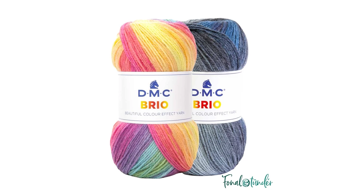 DMC BRIO - premium color effect acrylic-wool yarn