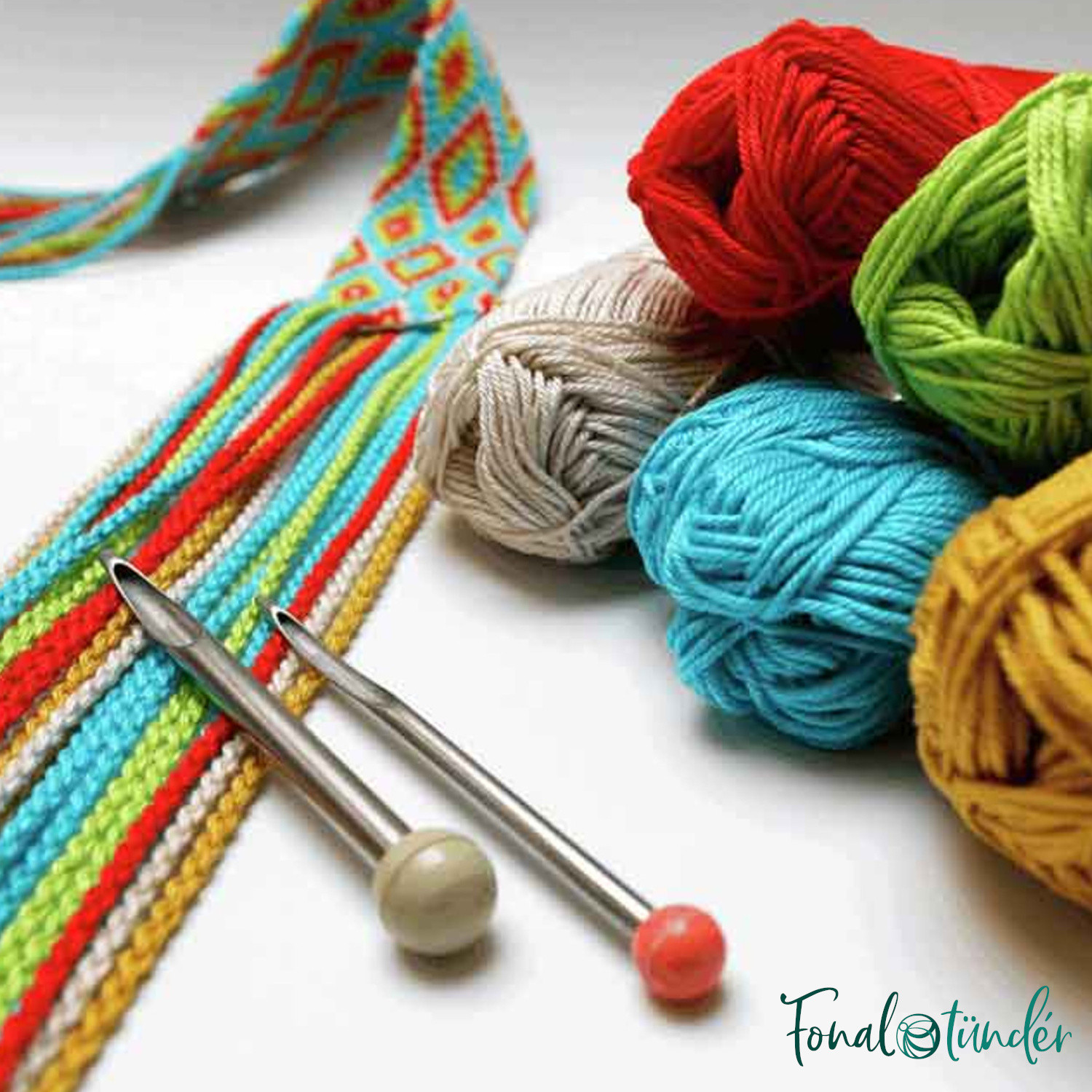 Pony - PLY Splitting tű fonáshoz - Wayuu Mochila táskákhoz - 4.5mm