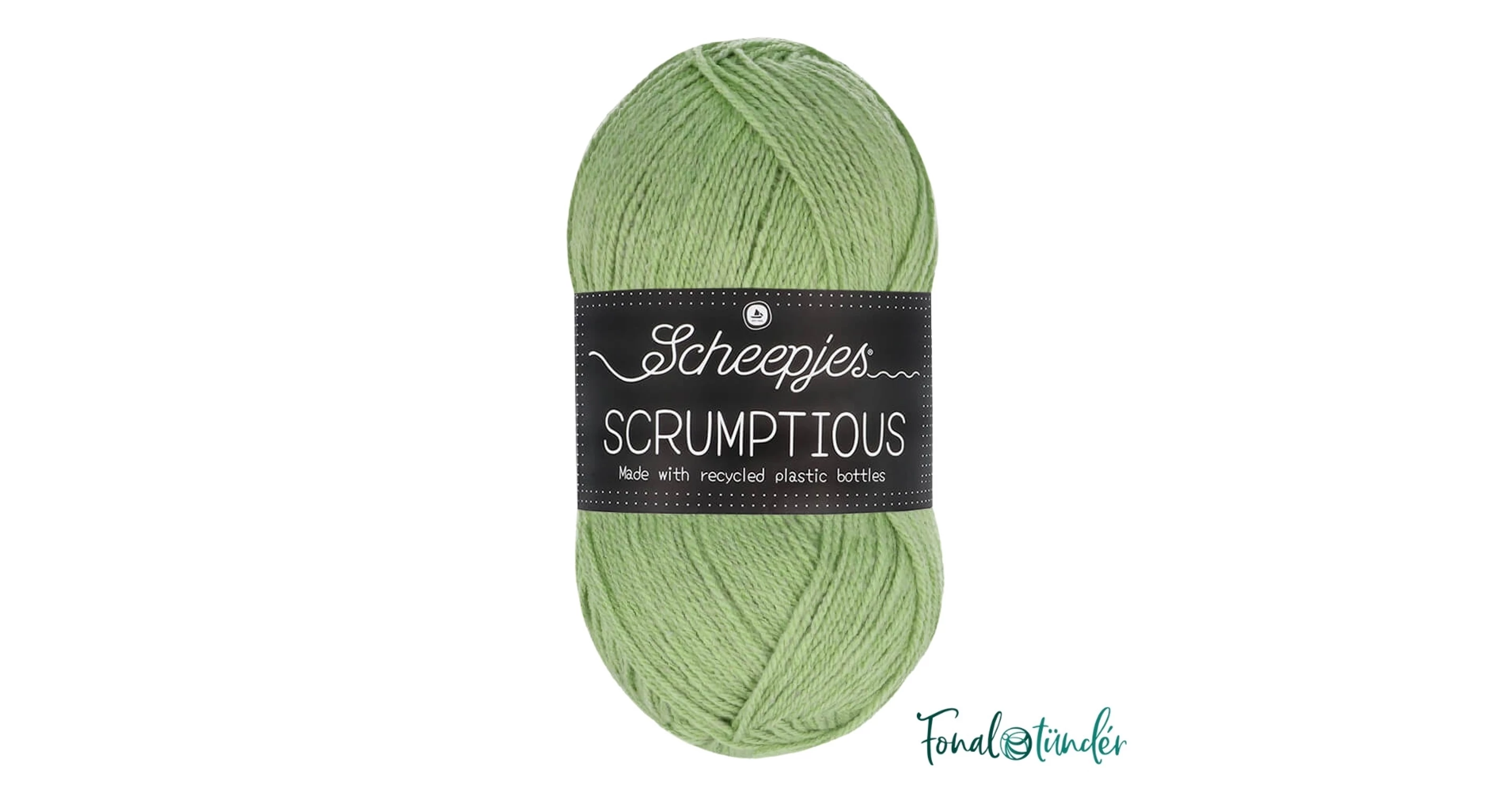 Scheepjes Scrumptious 318 Pistachio Bundt Cake - pisztácia zöld öko ...