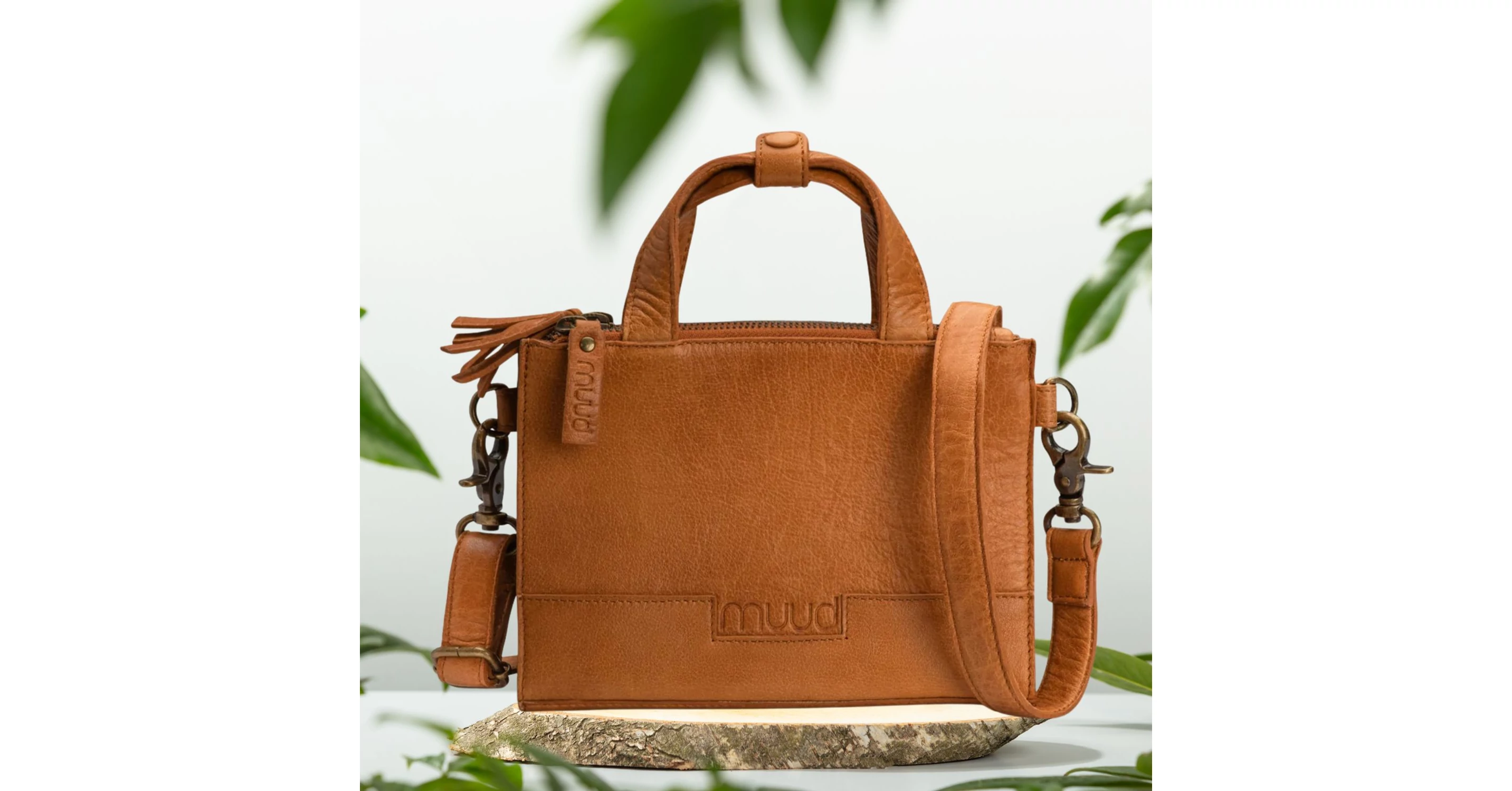 MUUD Dac Bag - kézzel készített bőr kézi és válltáska 5 rekesszel