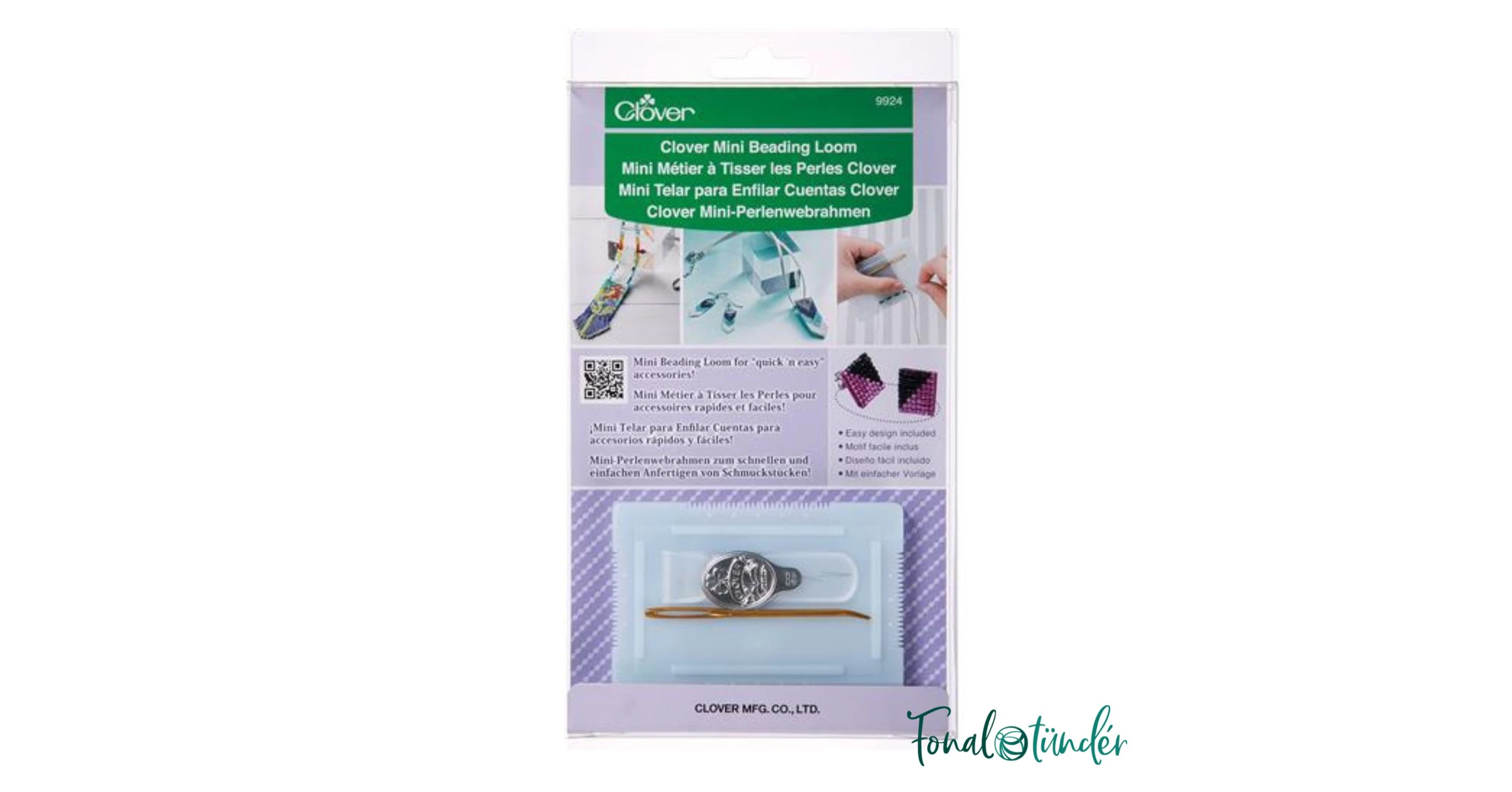 Clover Mini Beading Loom - for beaded pendants and earrings