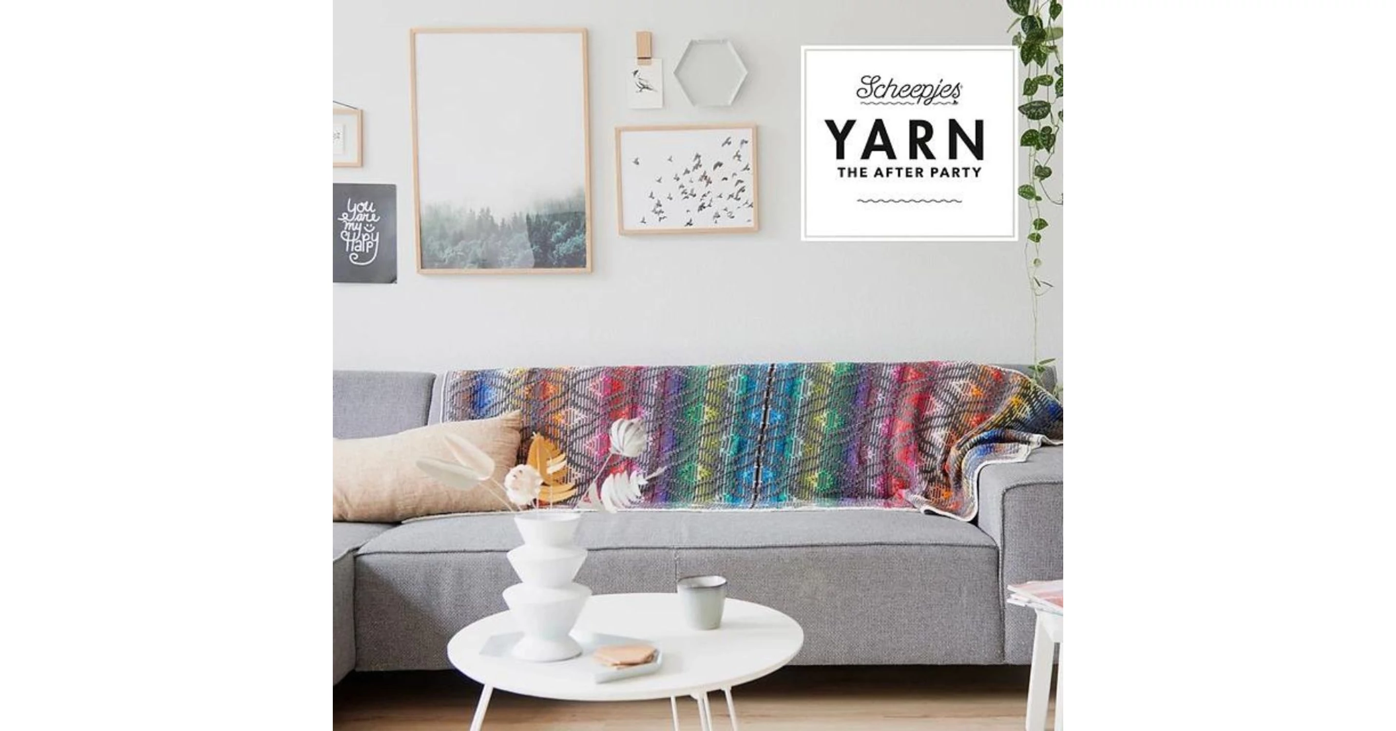 Diamond Sofa Runner - crochet pattern with all Sceepjes Catona yarn colors