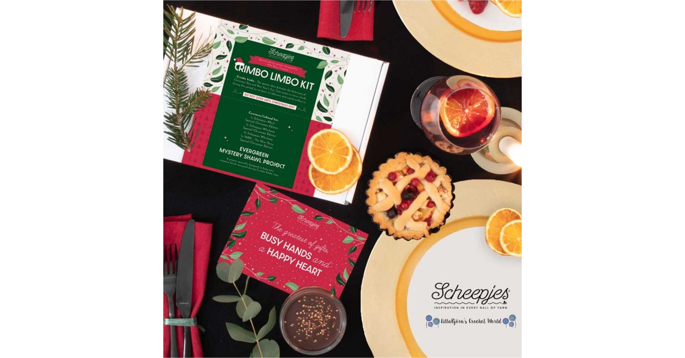 Crimbo Limbo Kit - DIY crochet Kit